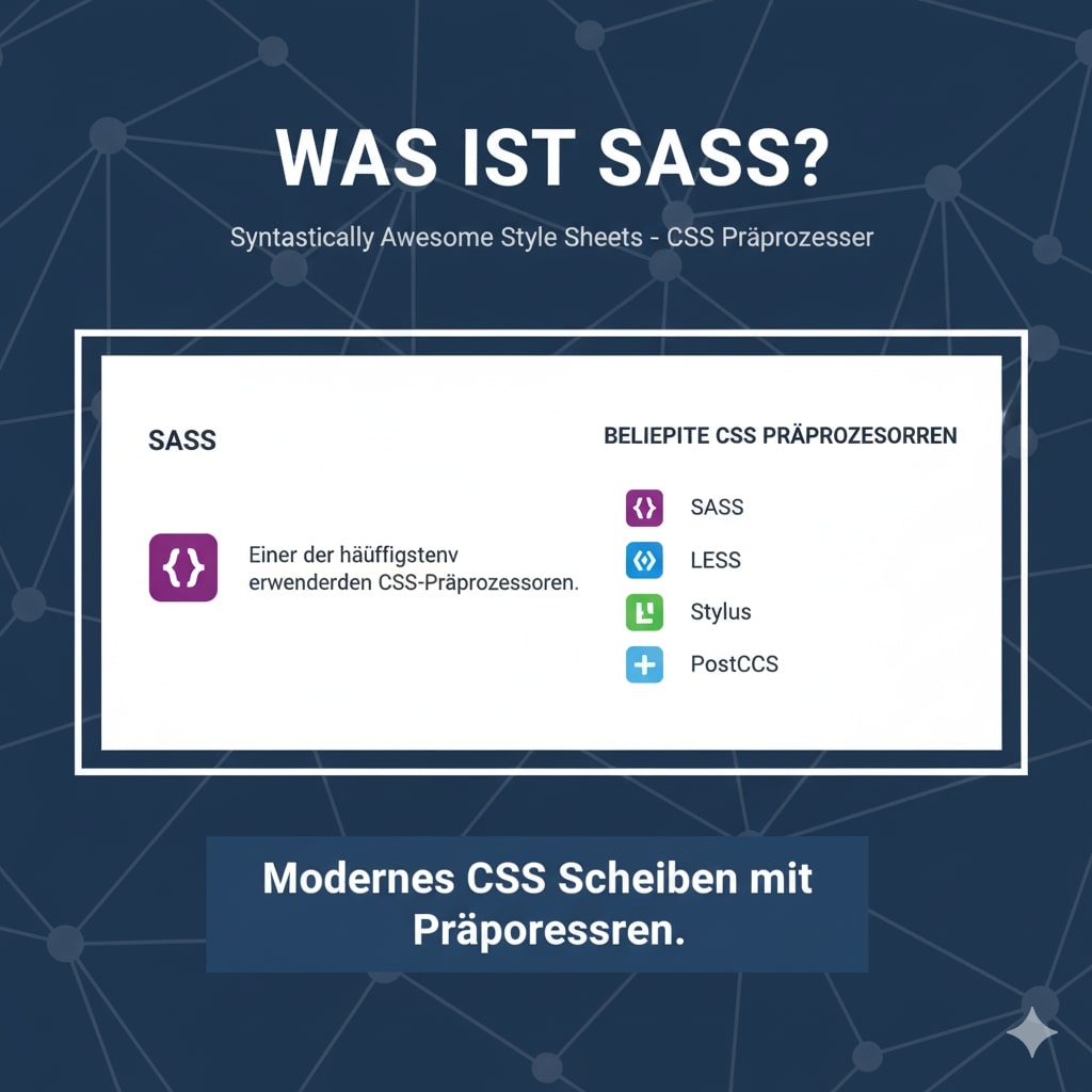 SASS mit CSS: Grundlegende Nutzung und Funktionen | Drupart